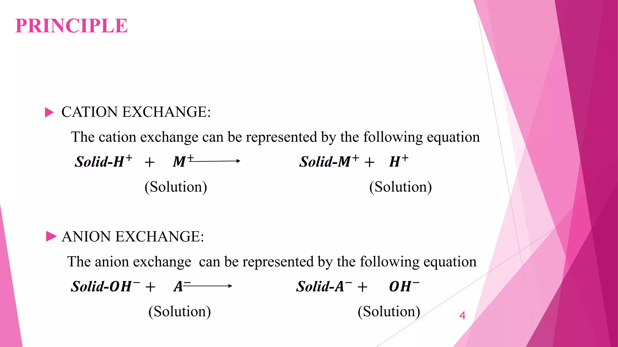 Ion Exchange Chromatography ppt | PPTX