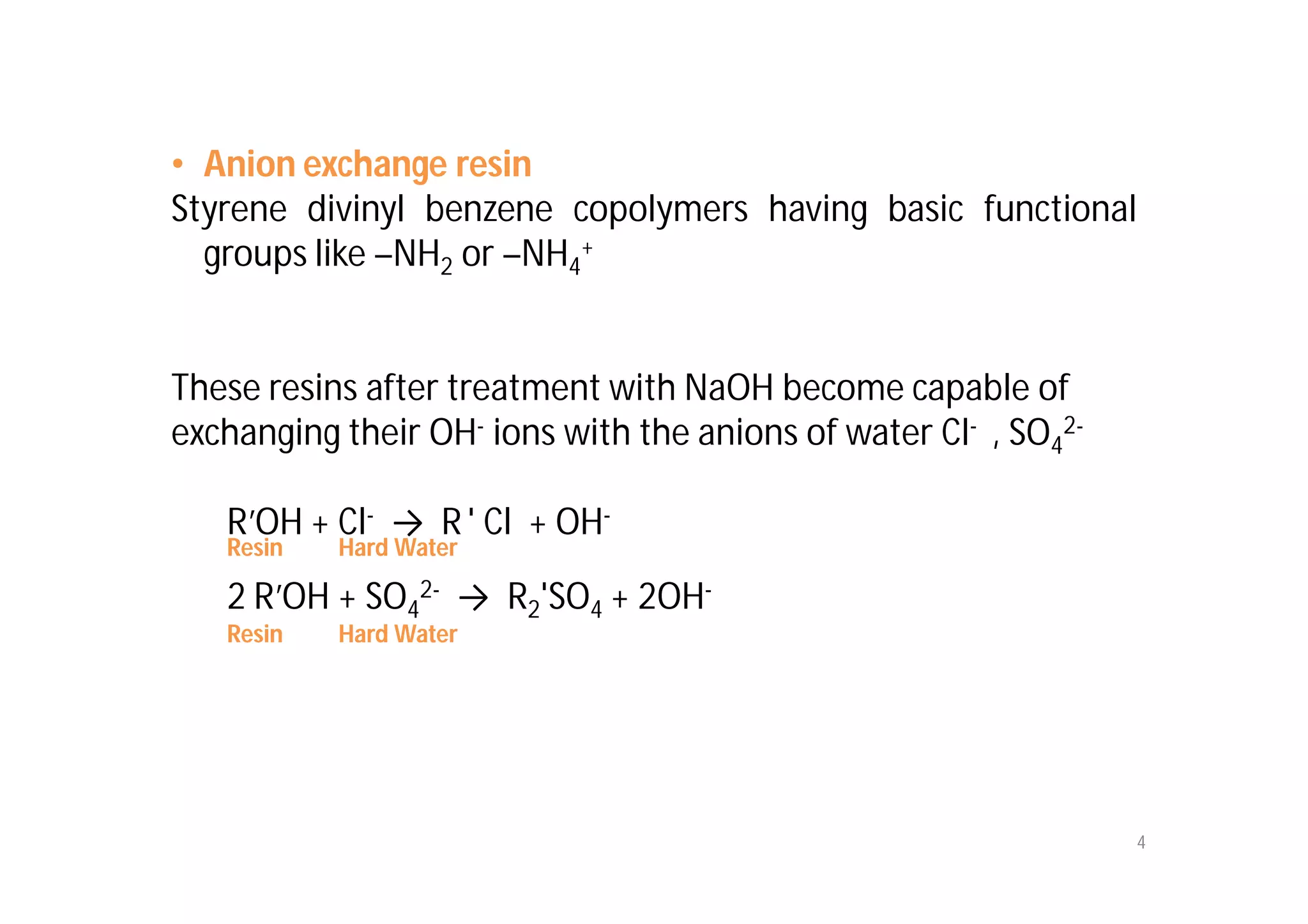 Ion exchange process | PDF