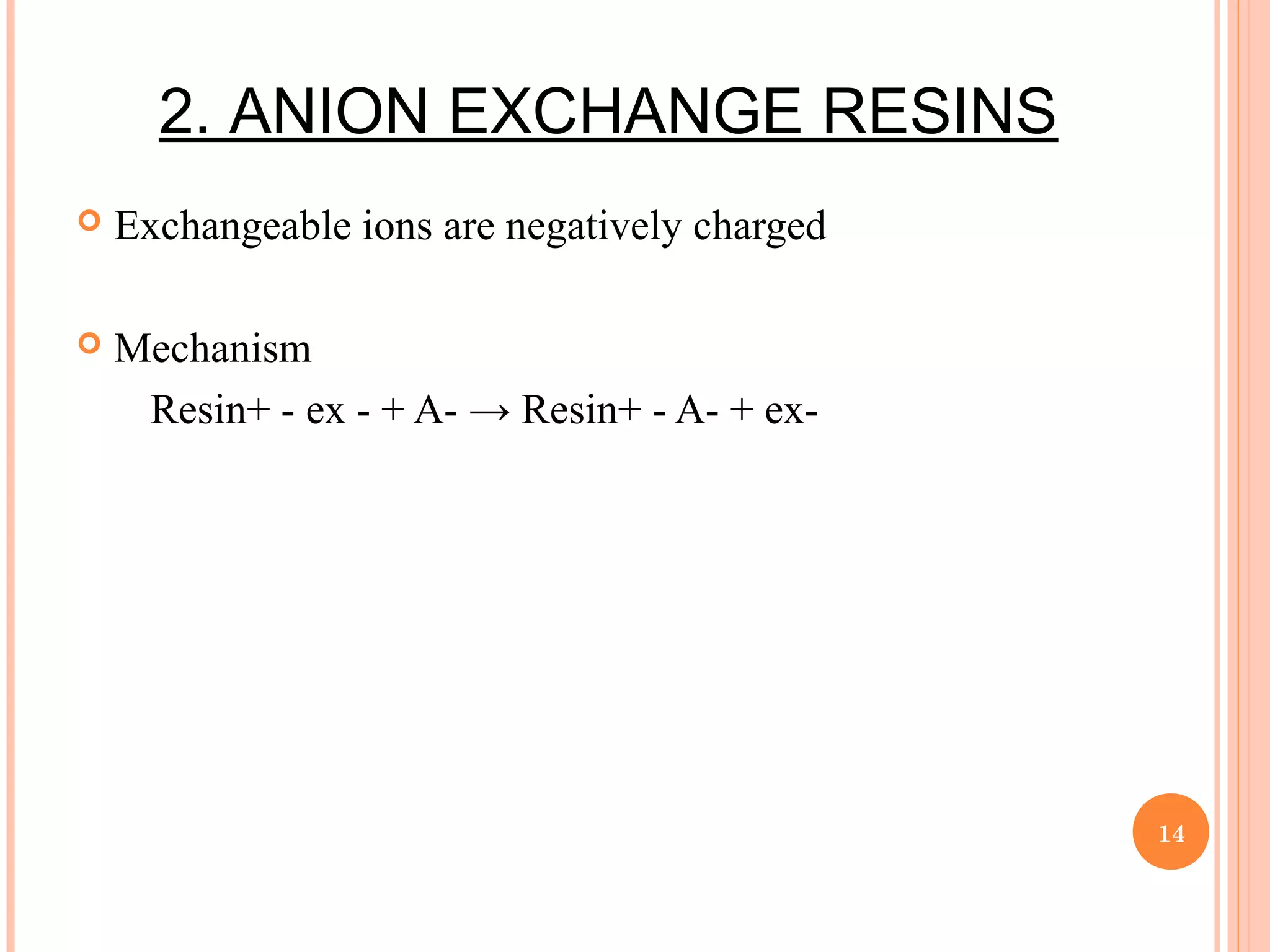 Ion exchange resins drug delivery | PPT