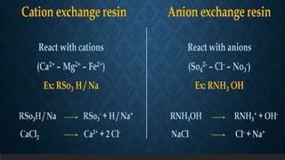Ion Exchange Water Purification System. | PPTX | Chemistry | Science