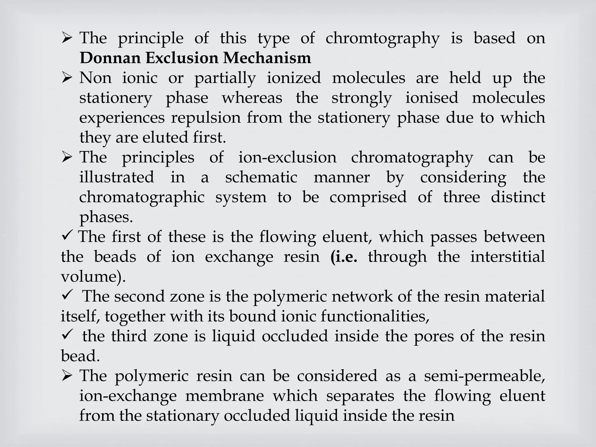 ION EXCLUSION CHROMATOGRAPHY | PPTX