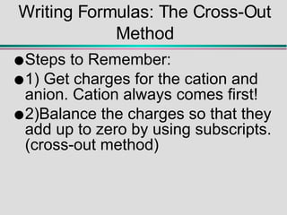 Ionic Bonding Notes | PPT