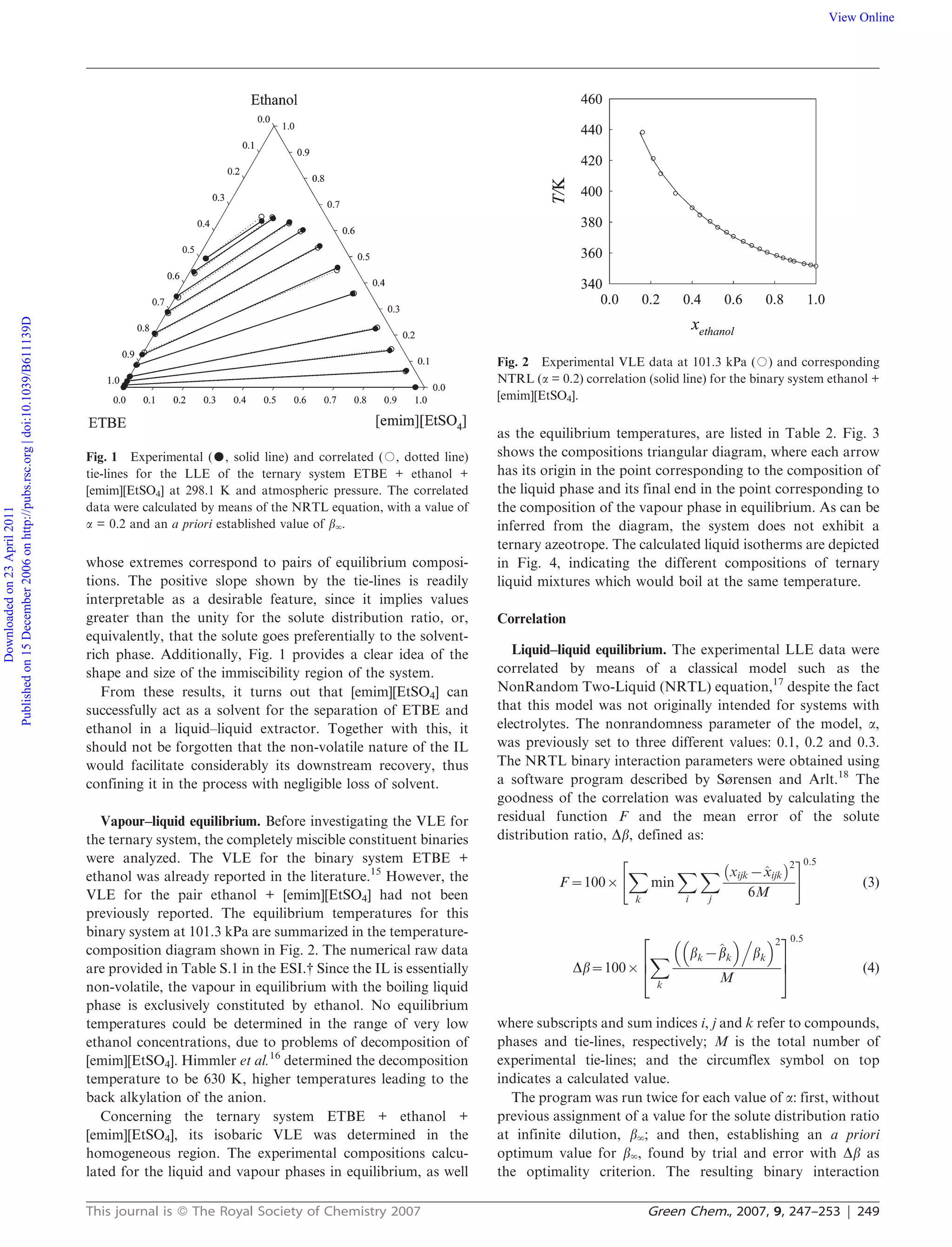 Ionic liquid-hysys | PDF