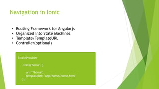 Ionic and Azure | PPTX