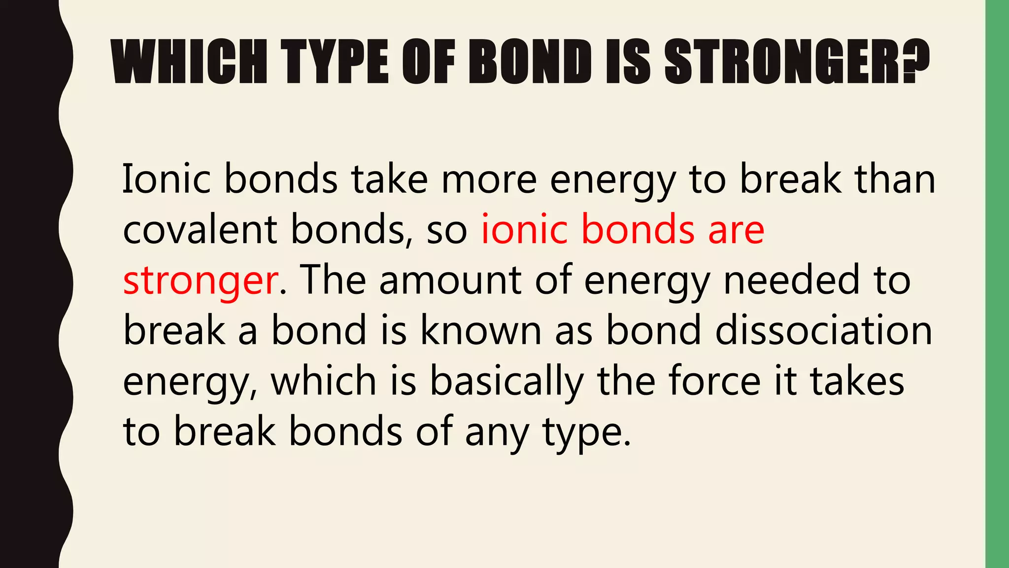Ionic and Covalent bond | PPTX