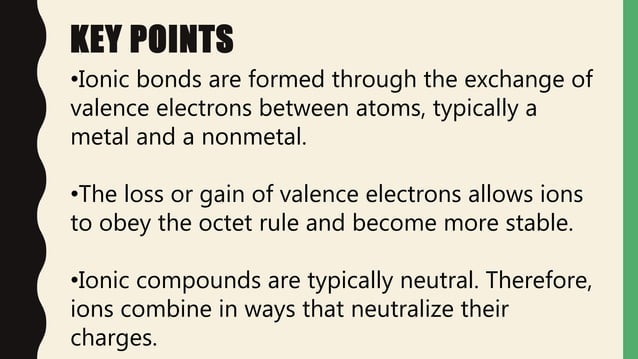Ionic and Covalent bond | PPTX