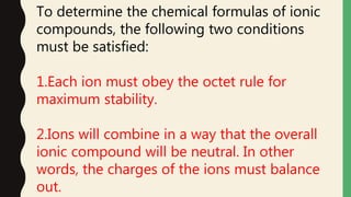 Ionic and Covalent bond | PPTX