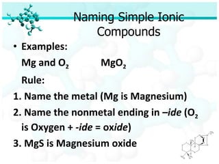 Ionic bonding | PPT