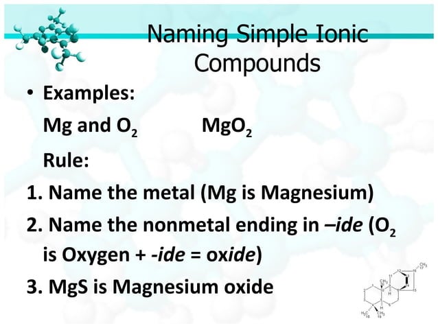 Ionic bonding | PPT