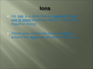 Ionic bonding | PPT