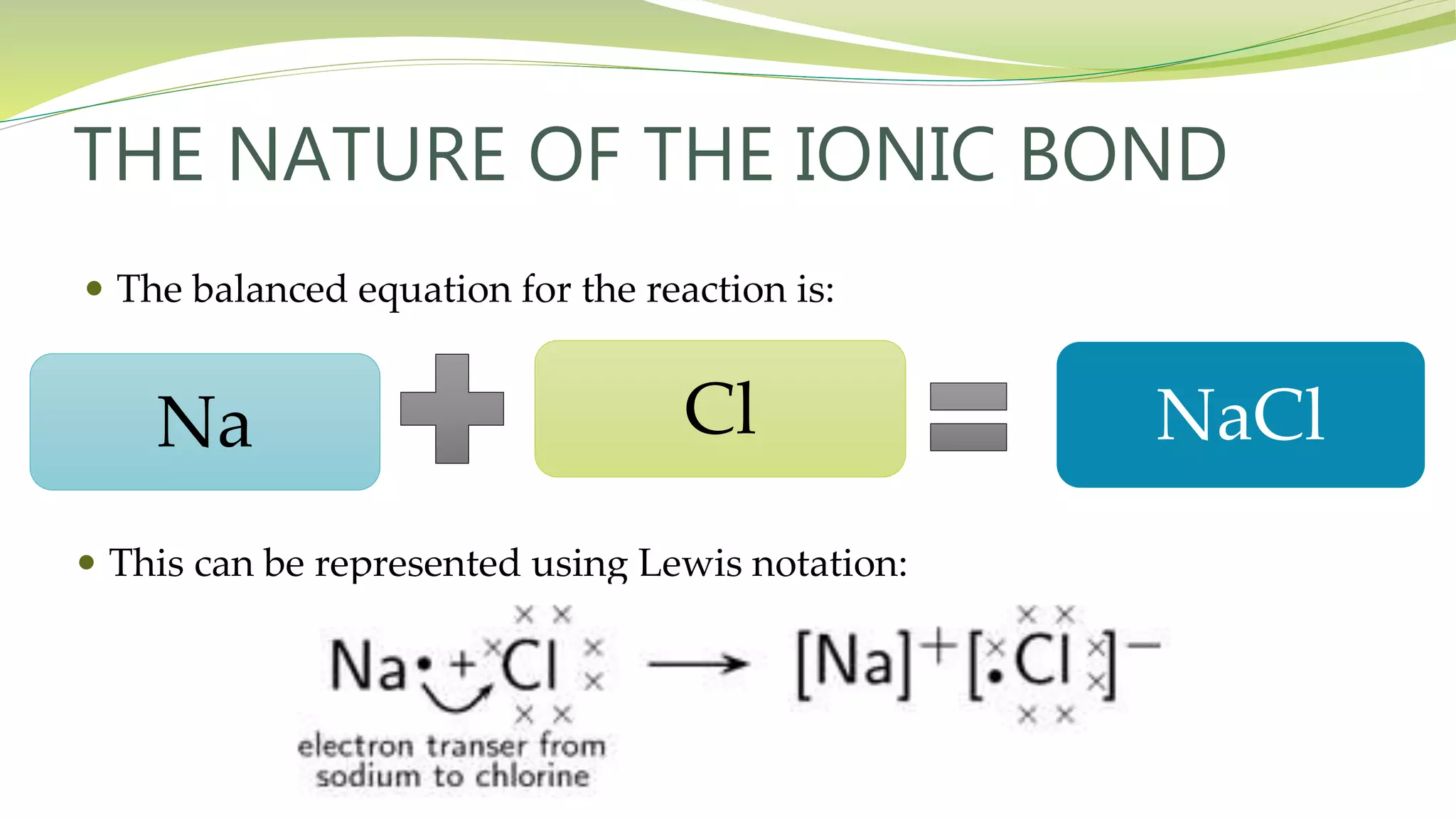 Ionic bonding | PPTX