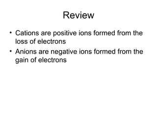 Ionic bonding binary | PPT