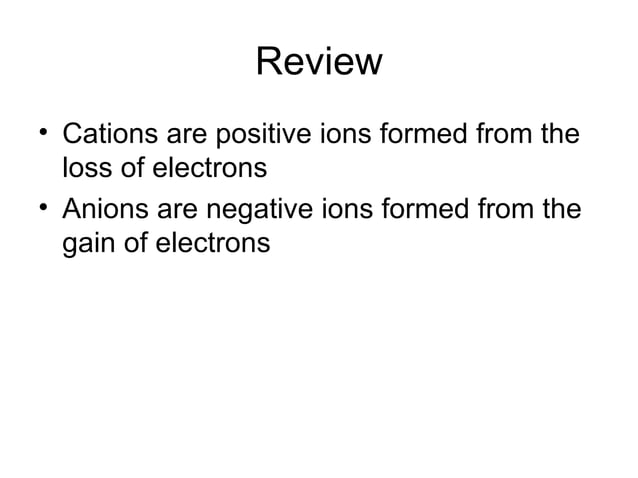 Ionic bonding binary | PPT