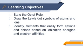 Ionic bonds | PPTX