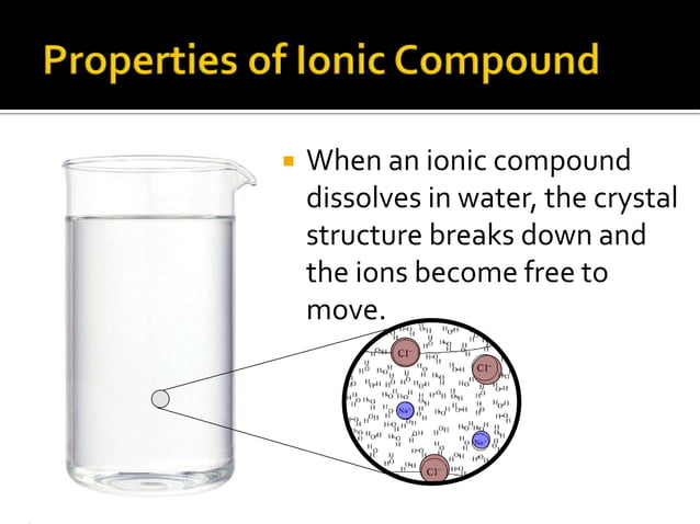 Ionic compound | PPTX | Chemistry | Science