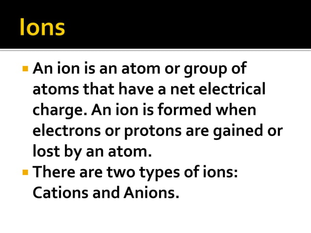 Ionic Compound Ppt
