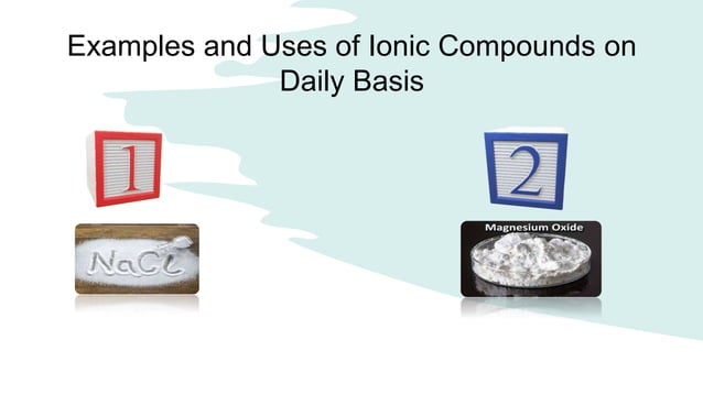 Ionic compound | PPT