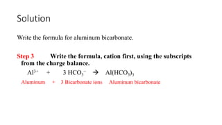 IONIC COMPOUND WITH POLYATOMIC IONS.pptx | Chemistry | Science