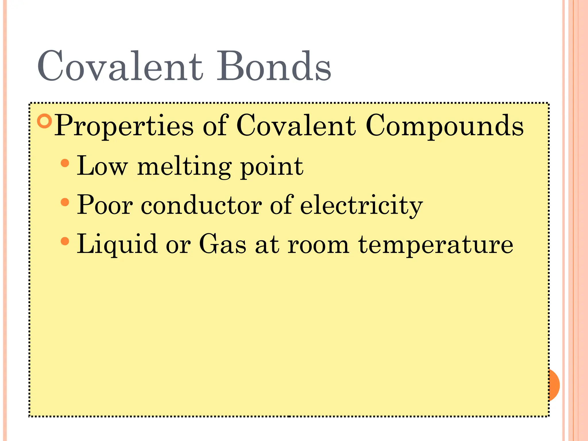 Ionic Covalent Presentation In Chemistry Ppt