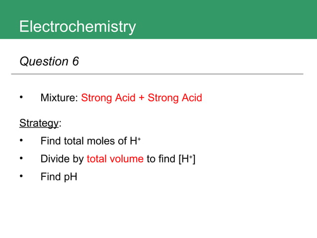 Ionic Equilibria (Exercise) | PPT | Chemistry | Science