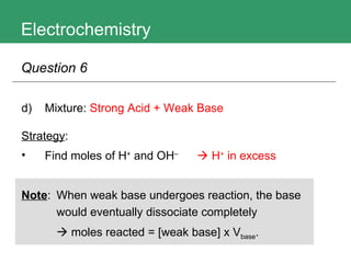 Ionic Equilibria (Exercise) | PPT | Chemistry | Science