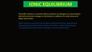 IONIC EQUILIBRIUM chemistry tsh .pptx