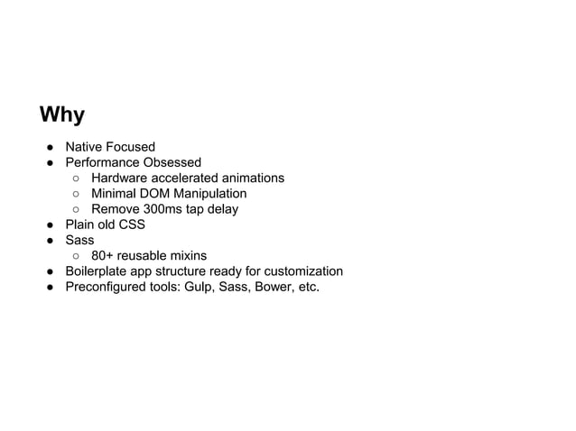 Introduction to Ionic framework | PPTX