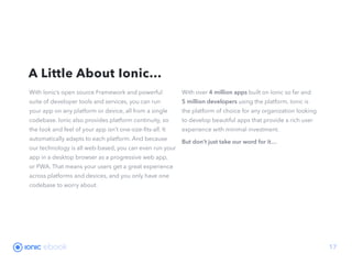 Hybrid mobile development vs. Native using ionic | PPT