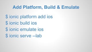 Hybrid Mobile Apps | Ionic & AngularJS | PDF