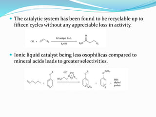 Phase Transfer Catalysis and Ionic liquids | PPT