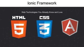 Build PWA with Ionic Toolkit | PPT