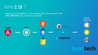 ionic - cross platform mobile app 開発 | PPT