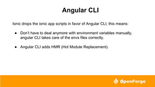 Upgrading to Ionic 4: Experiences, steps and tricks | PPTX