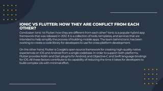 Ionic Vs Flutter: Which One Is Better For Hybrid App Development In ...