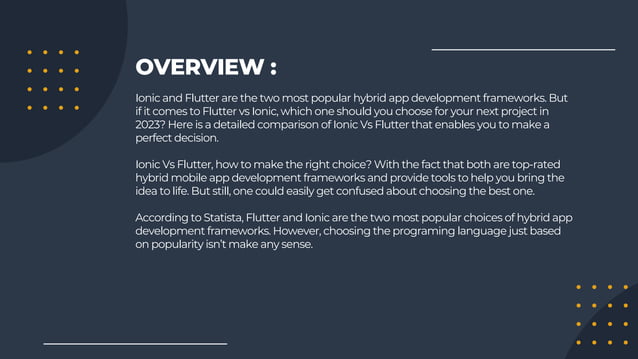 Ionic Vs Flutter: Which One Is Better For Hybrid App Development In 2023?