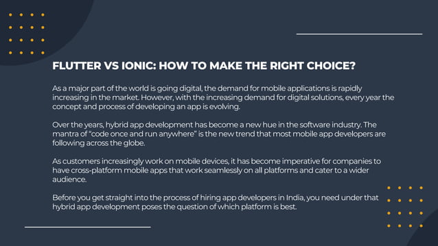 Ionic Vs Flutter: Which One Is Better For Hybrid App Development In 2023?