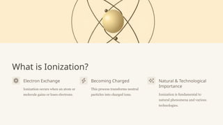 IONISATION.powerpoint slides 2-june-2025 | PPTX
