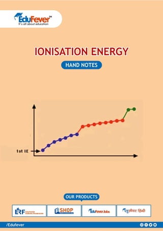 Ionisation Energy - Chemistry Handwritten Notes | PDF