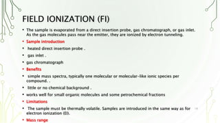 Ionisation methods | PPTX