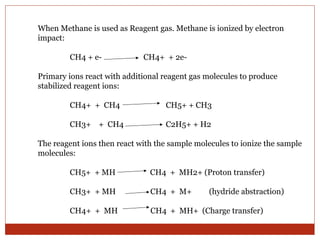 Ionisation techniques | PPT