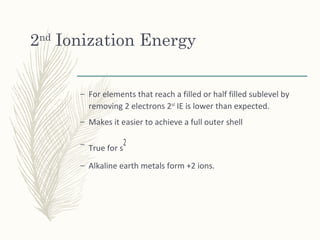 Ionization energy | PPT