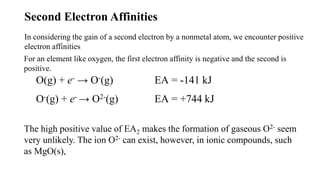 Ionization energy, 9(3) | PPT