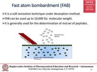 Ionization Techniques in LC-MS | PPTX