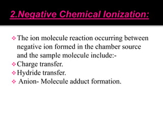 Ionization Techniques in Mass spectrometry.pptx