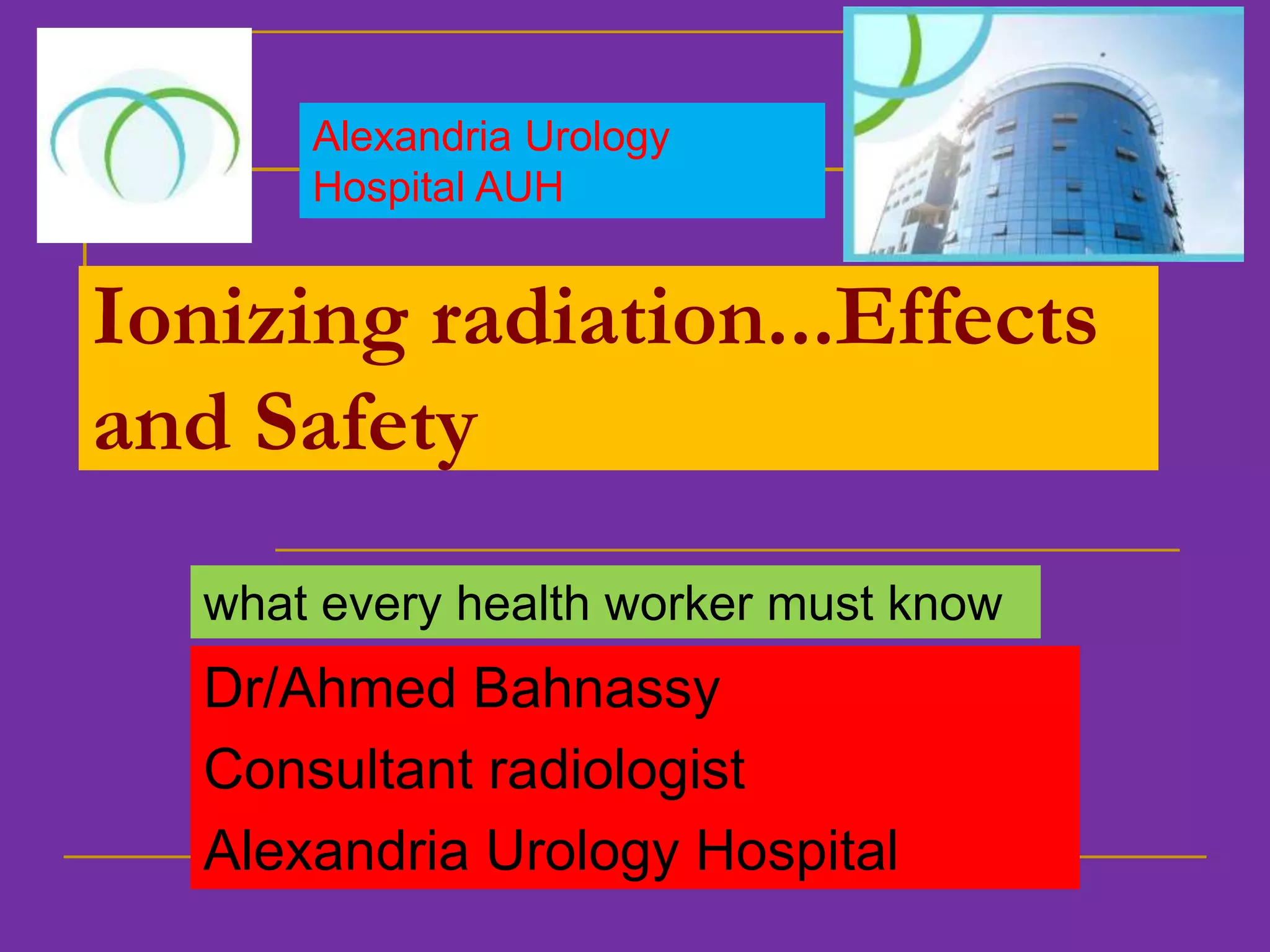 Ionizing radiation protection | PPT