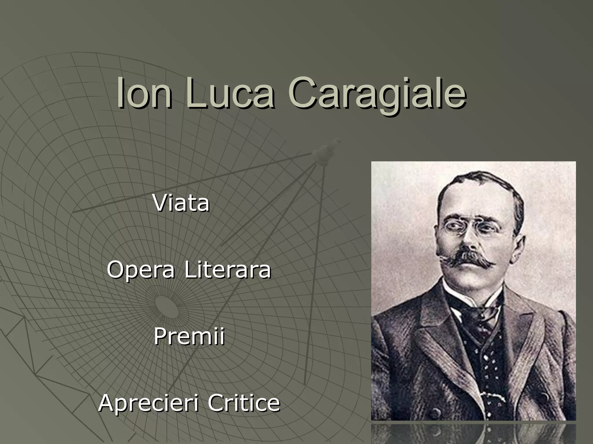 Ion luca caragiale | PPT