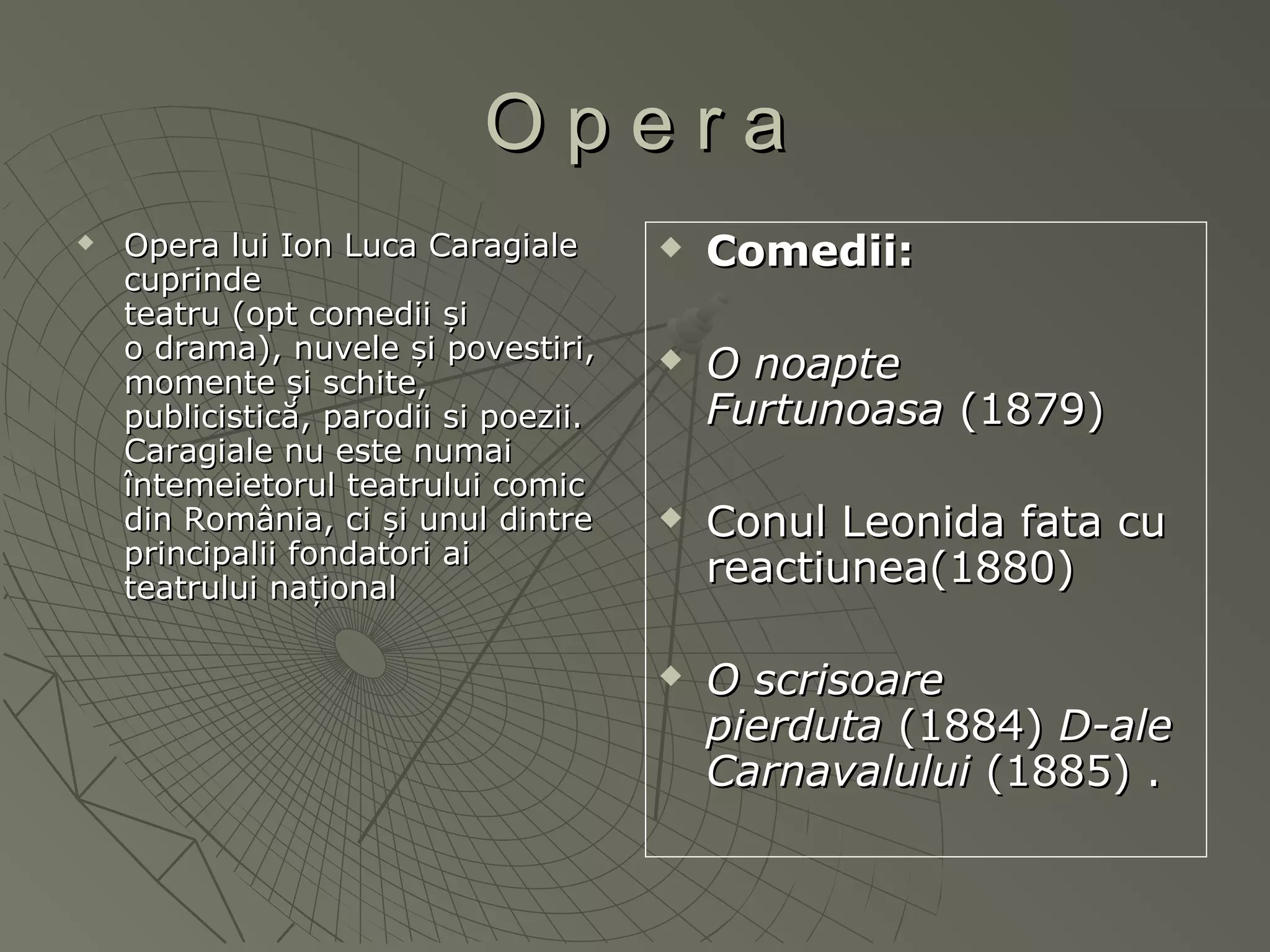 Ion luca caragiale | PPT