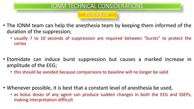 IONM for Carotid Surgery & Carotidendartectomy | PPT