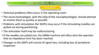 IONM for Carotid Surgery & Carotidendartectomy | PPTX