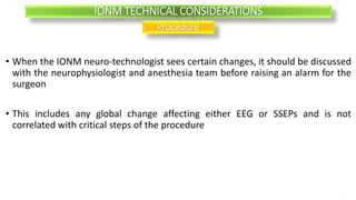 IONM for Carotid Surgery & Carotidendartectomy | PPTX